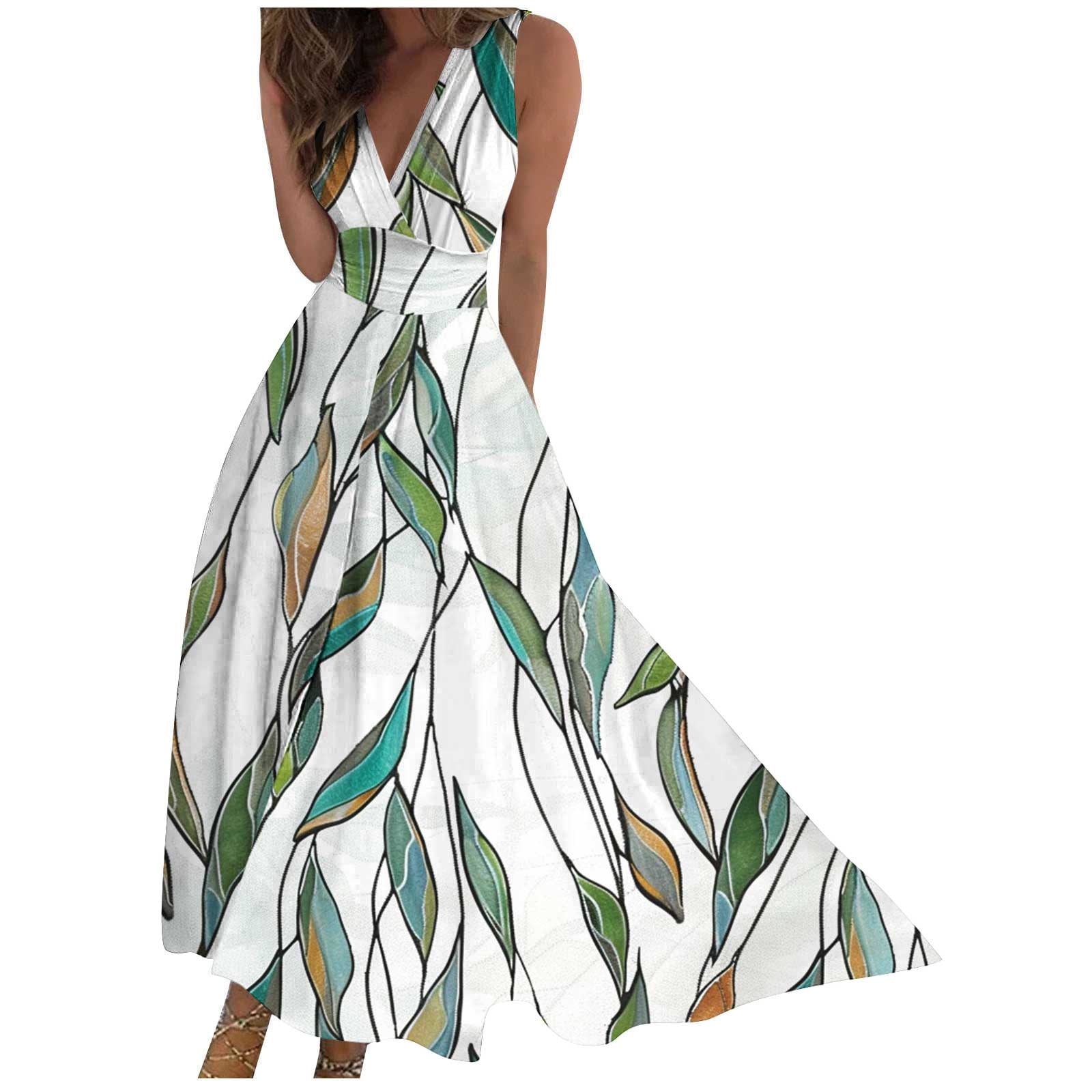 SUNYUAN Womens Dresses Summer Plus Size Women's Spring/Summer ...