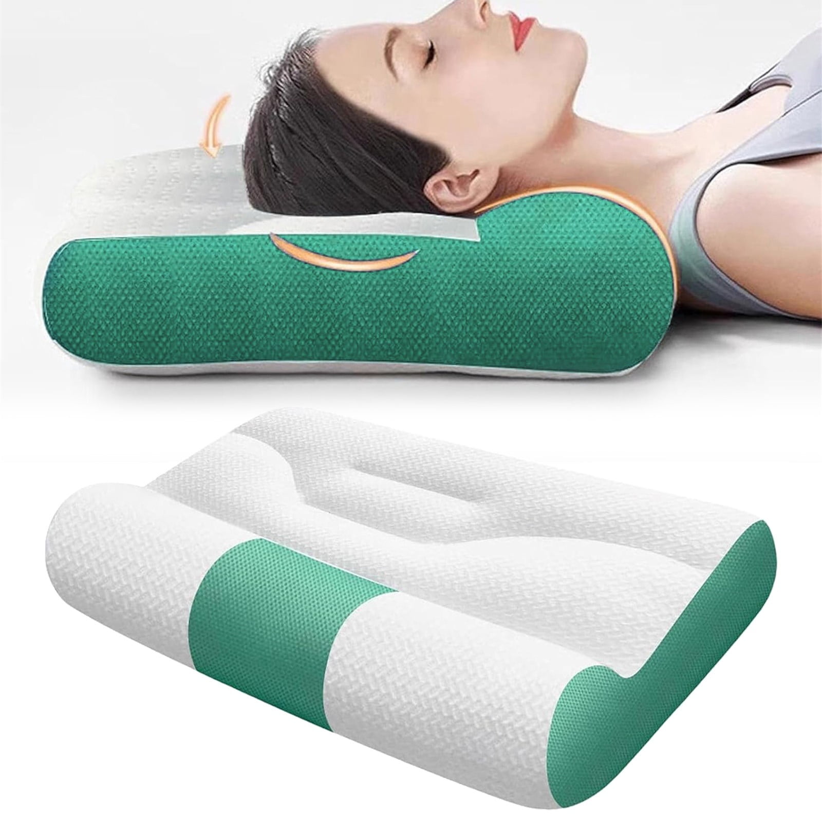 Ergonomic Neck Pillow Cervical Pillow for Neck Strain Relief, Neck ...