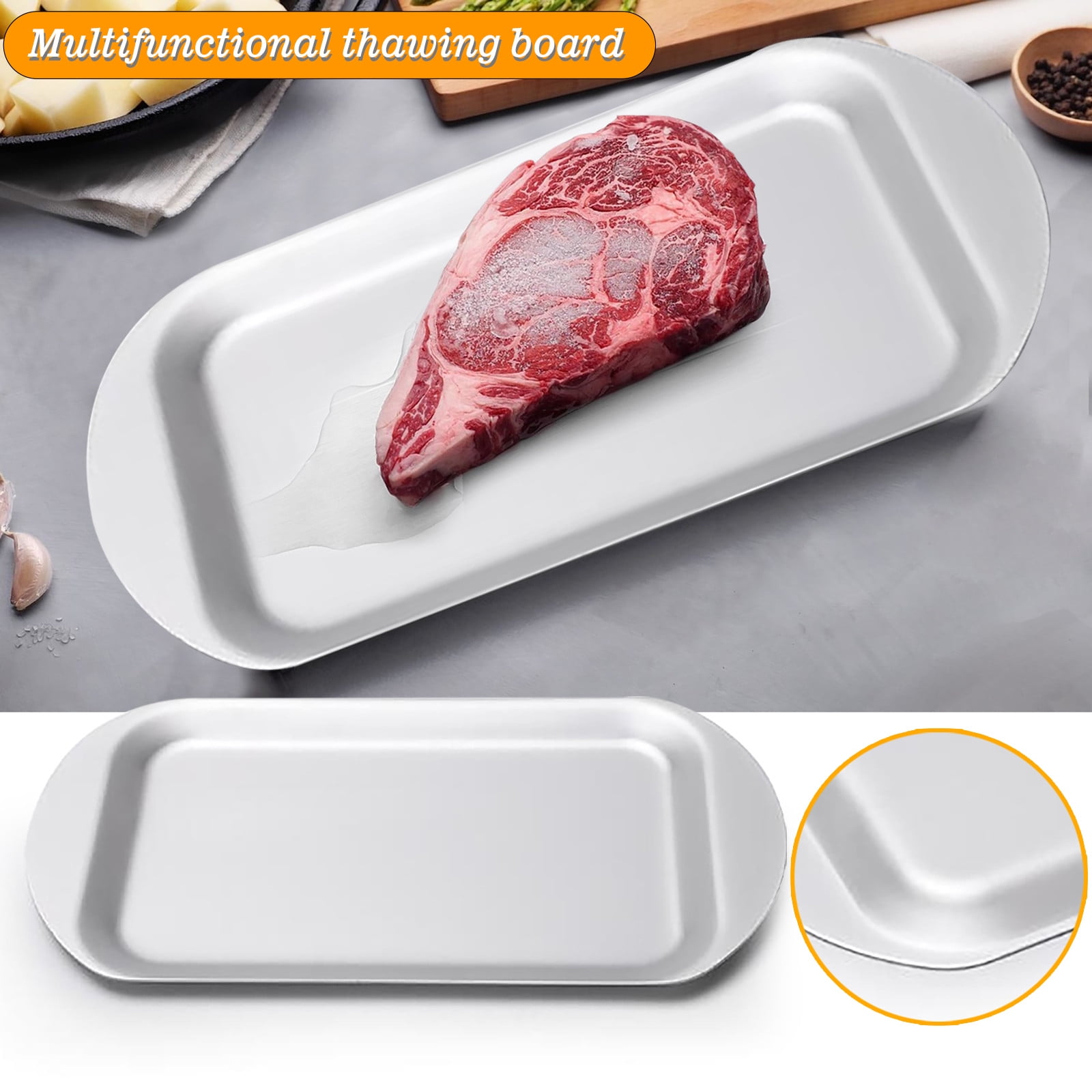 SUOKL Cutting Boards Tool Food Defrost Fast Plate Thawing Board Meat ...
