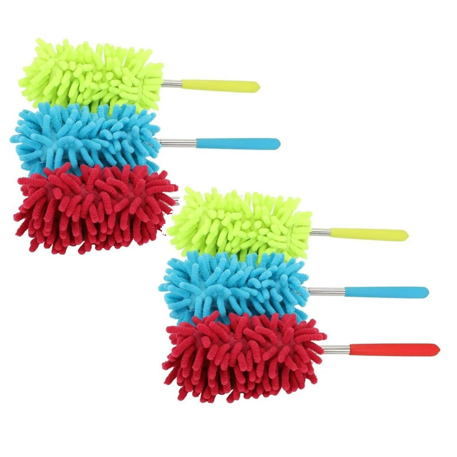 SUOKL Microfiber Duster 6PCS Pretty Date Microfiber Extendable Hand ...
