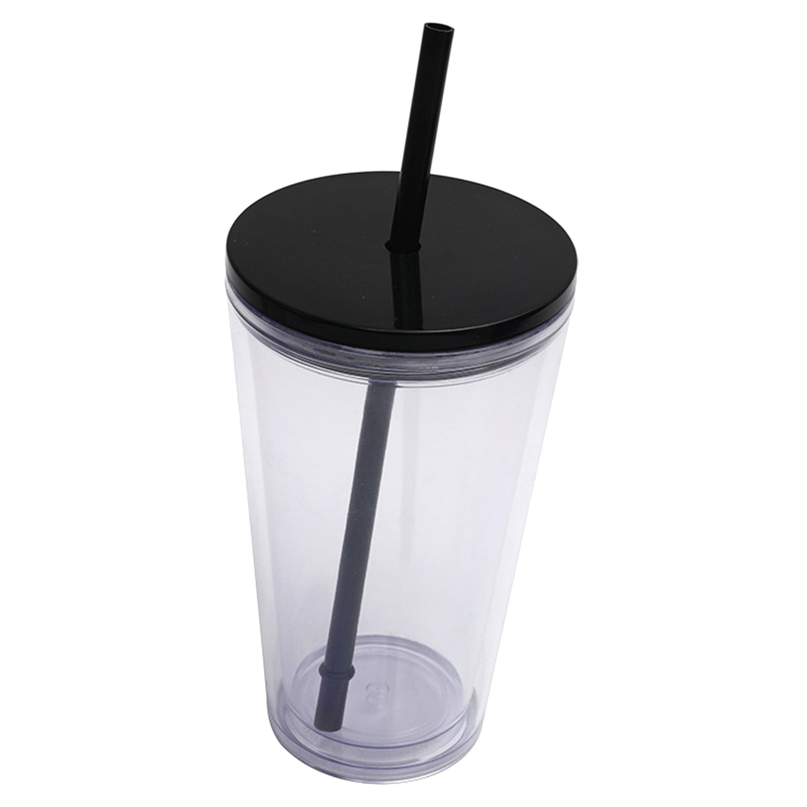 SUOKL Wheat Straw Unbreakable Cups Classic Acrylic Tumbler With Lid And ...