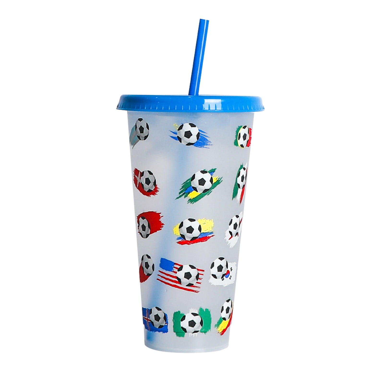 SUOKL Wheat Straw Unbreakable Cups Creative Water Cup Football Cup PP ...