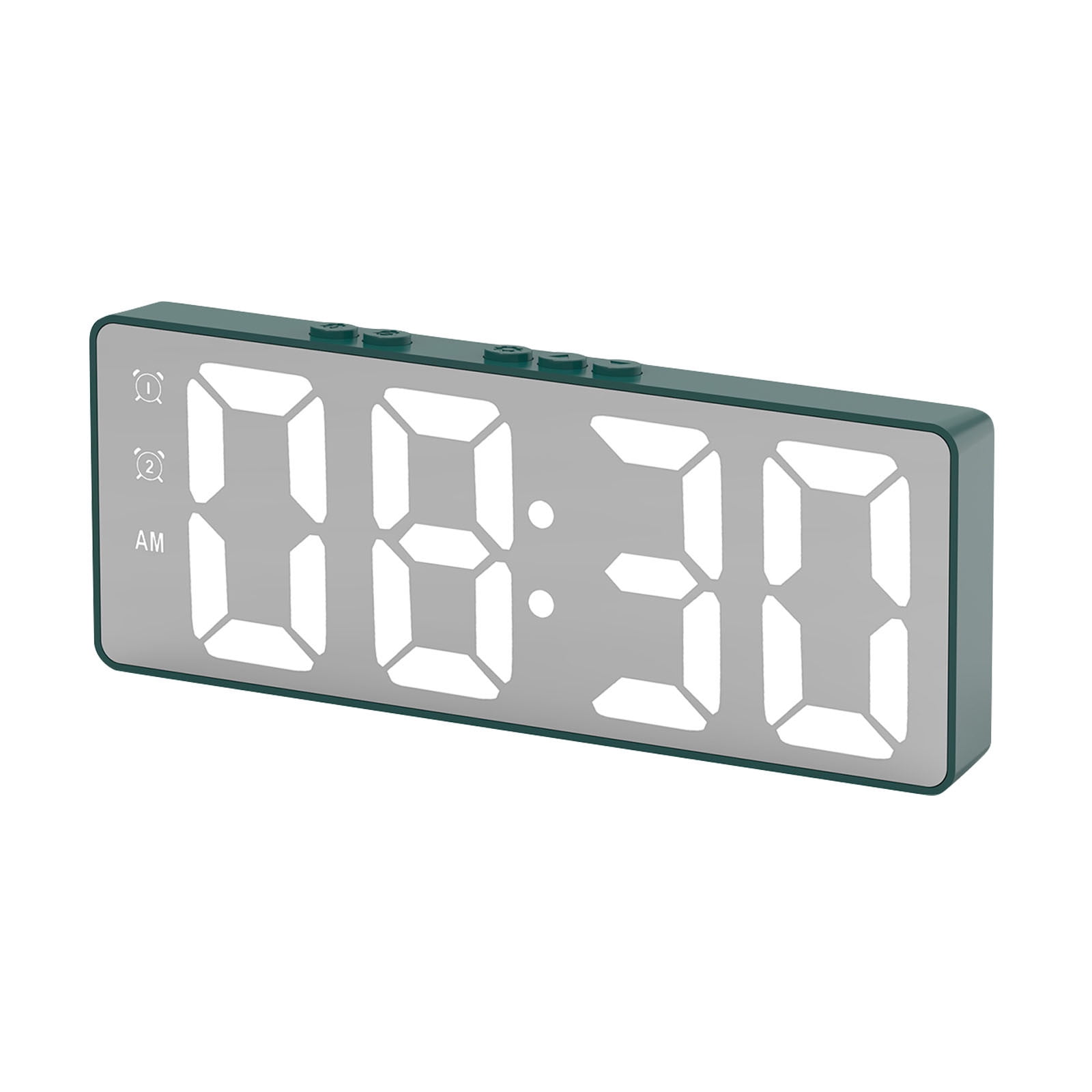 SUOKOM LED Dual-Purpose Alarm Clock, Real-Time Temperature Display ...