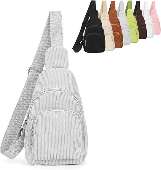 Women's Leopard Chest Bag Chest Backpack Bag Sling Crossbody Bag ...