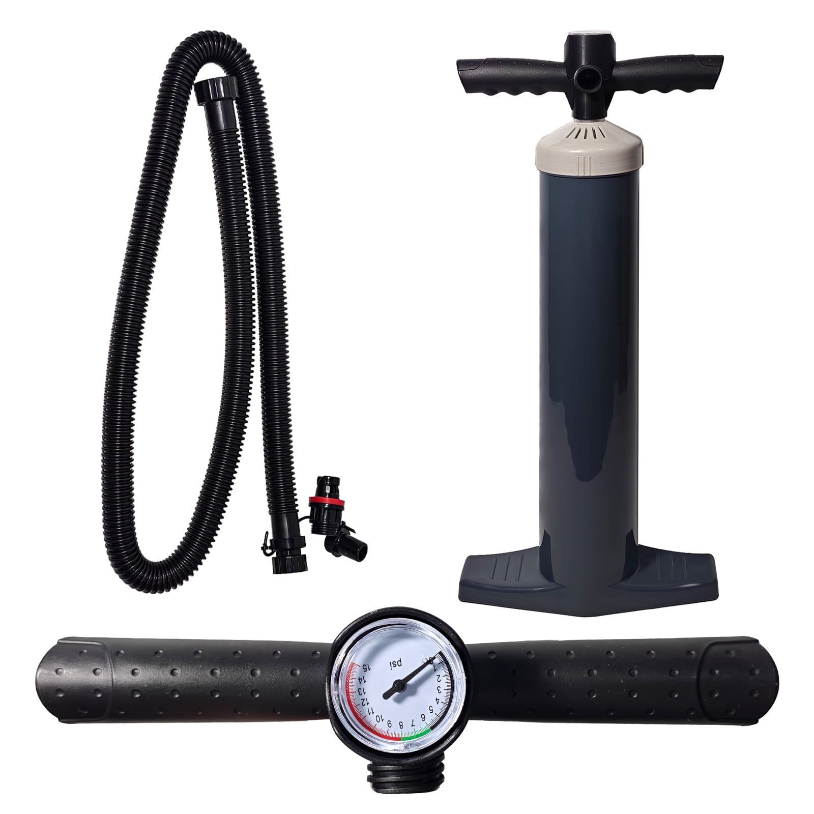 SUP Hand Pump, High Pressure Hand Pump with Pressure Gauge, Large-Sized ...
