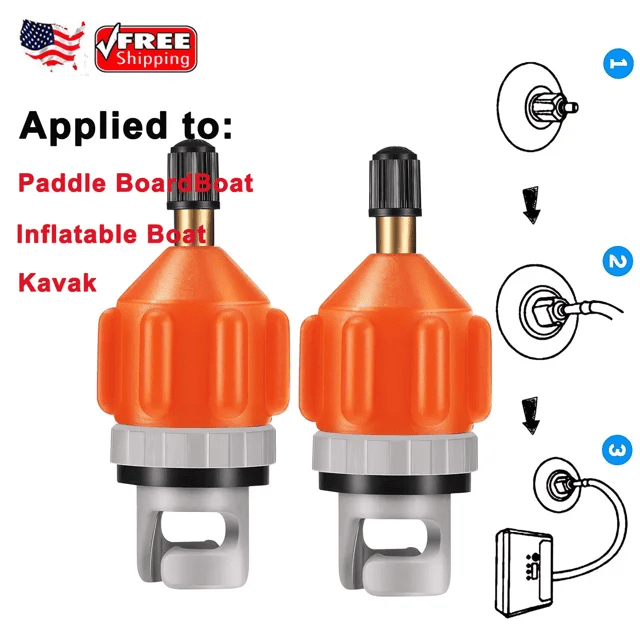 SUP Pump Adapter Inflatable Boat Air Valve Adaptor Paddle Board for ...