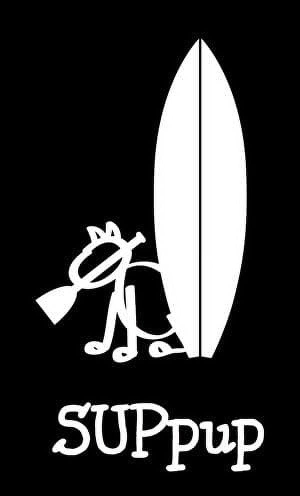 SUP Stand Up Paddle Family Vinly Window Decal Stickers for Car Truck or ...