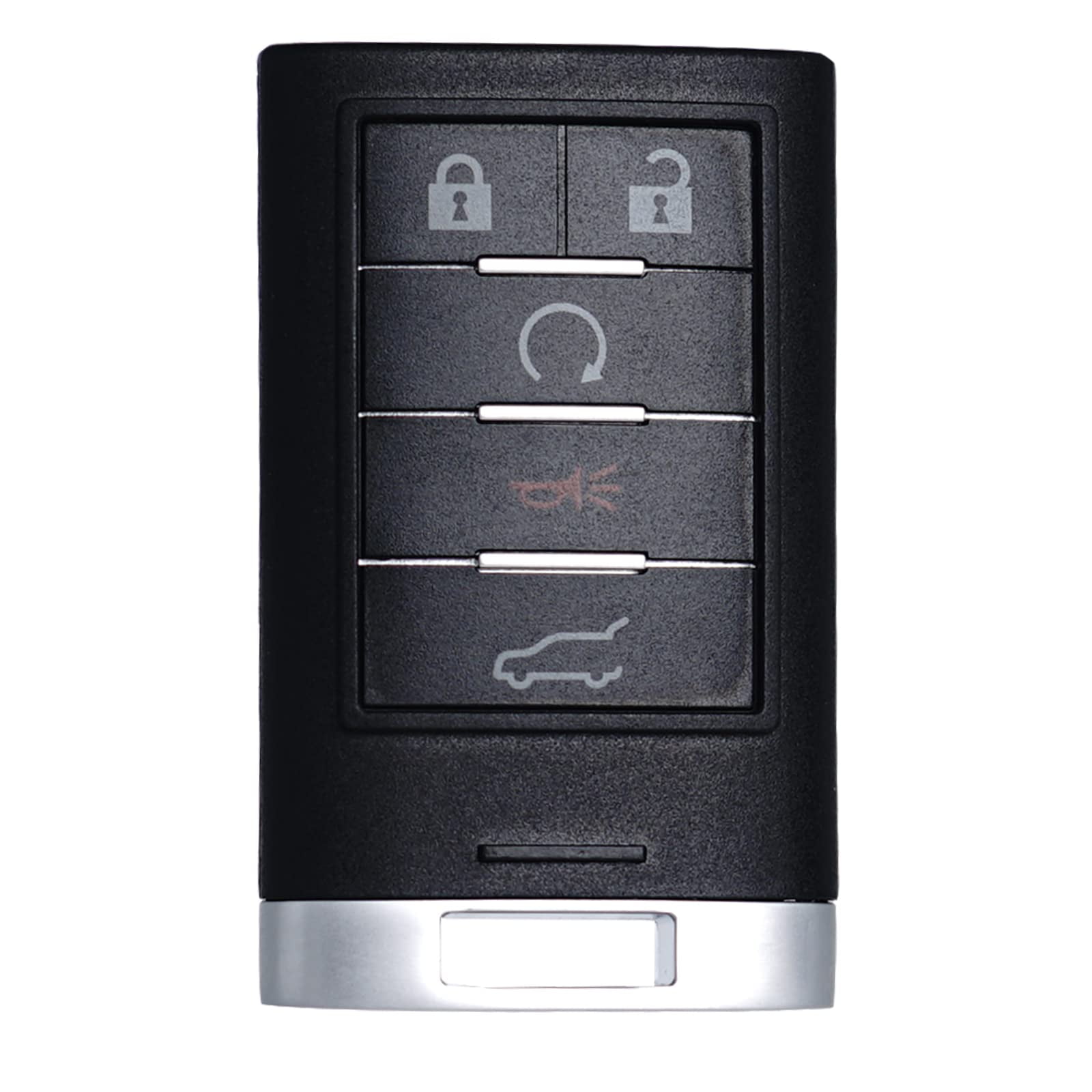 SUPALAND Key Fob Replacement RRF12 Fits for Cadillac 2010 2011 2012 ...
