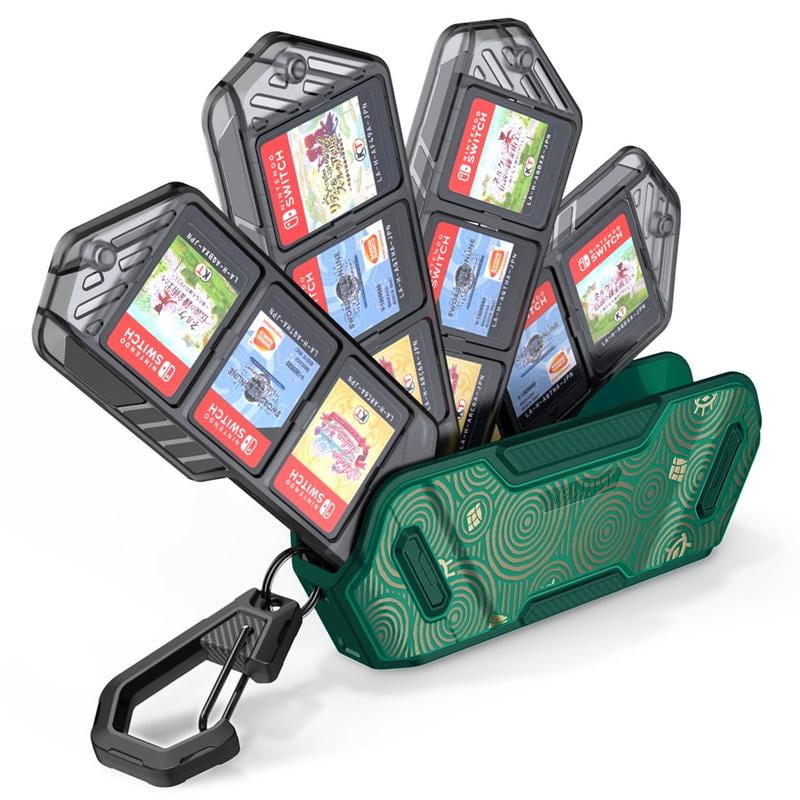 SUPCASE 12 Switch Game Card Case Holder for Nintendo Switch Game Cards ...