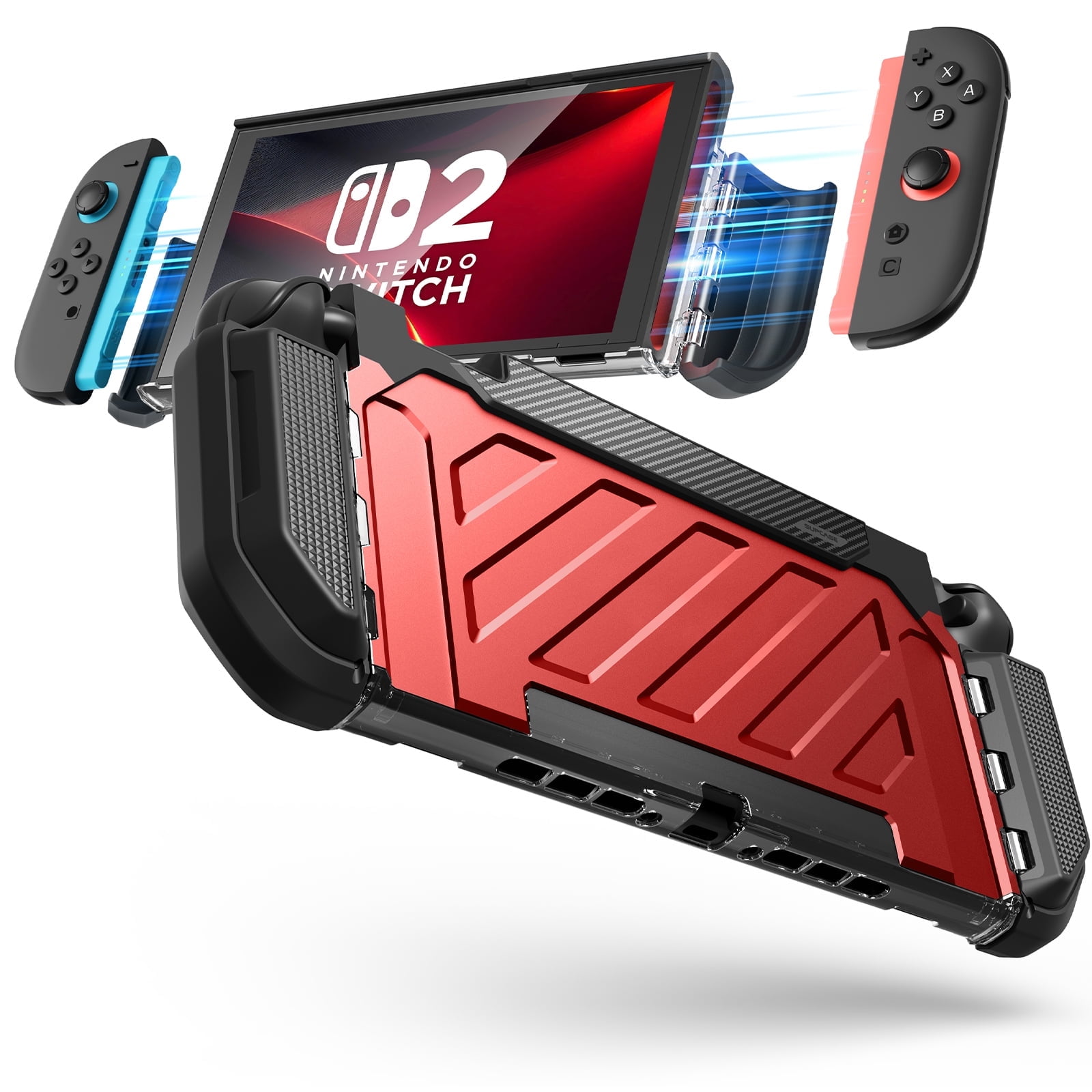 SUPCASE for Nintendo Switch 2 Case 2025 (Unicorn Beetle Pro), [Military ...