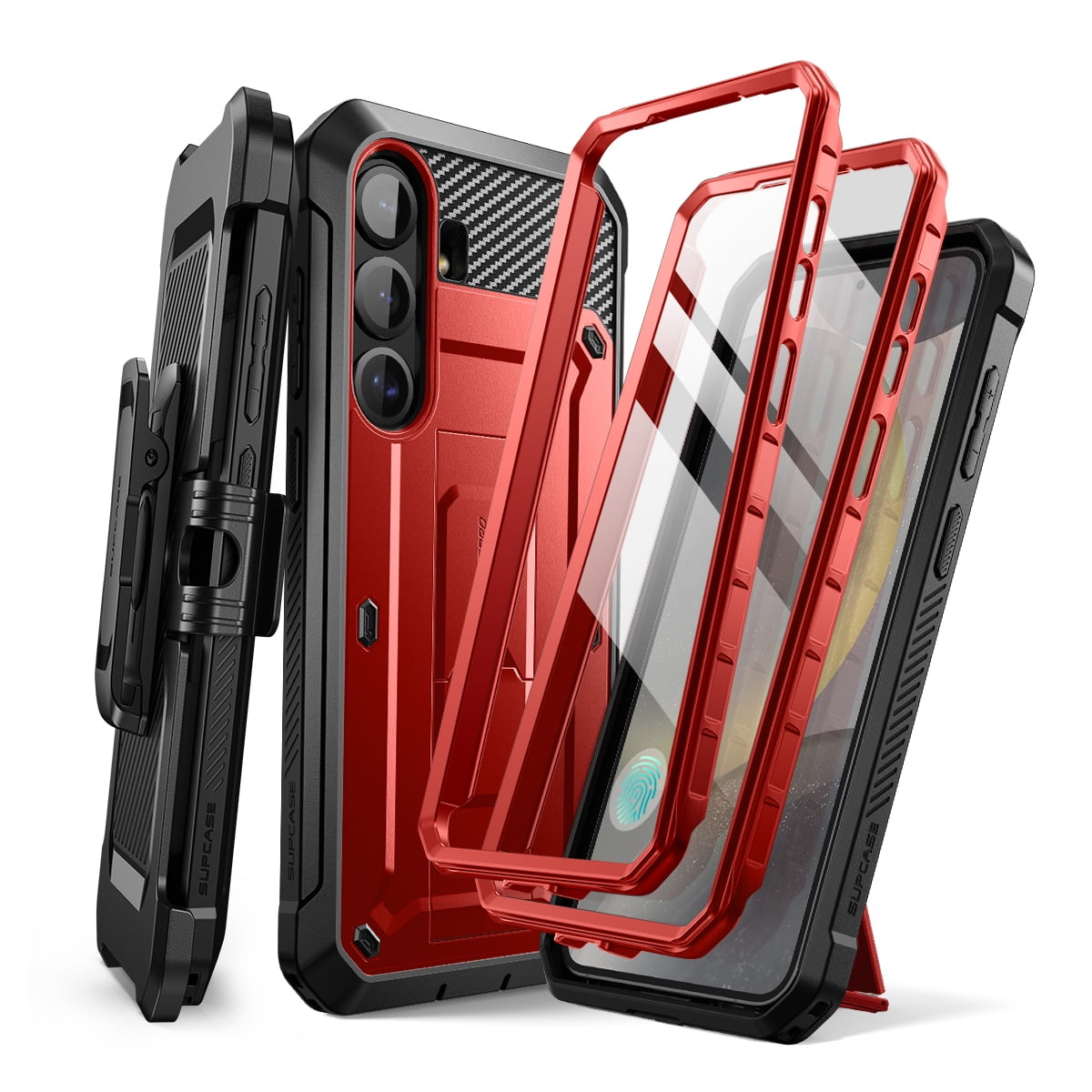 SUPCASE for Samsung Galaxy S25 Case with Stand, [Unicorn Beetle Pro] [2 ...