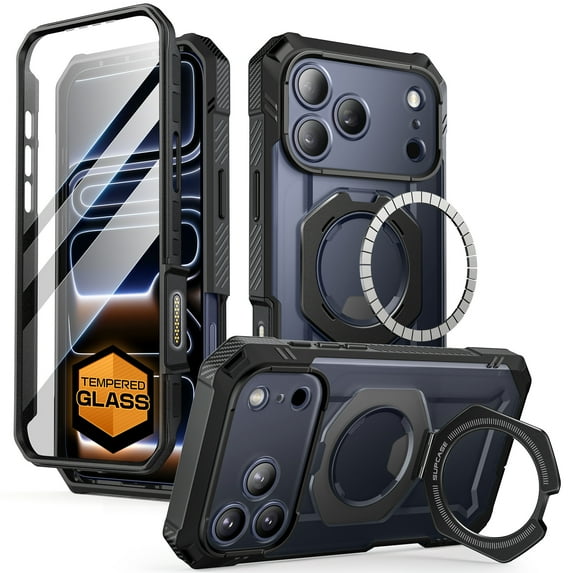 SUPCASE UBGrip Pro for iPhone 17 Pro Max Case, [Built-in Tempered Glass ...