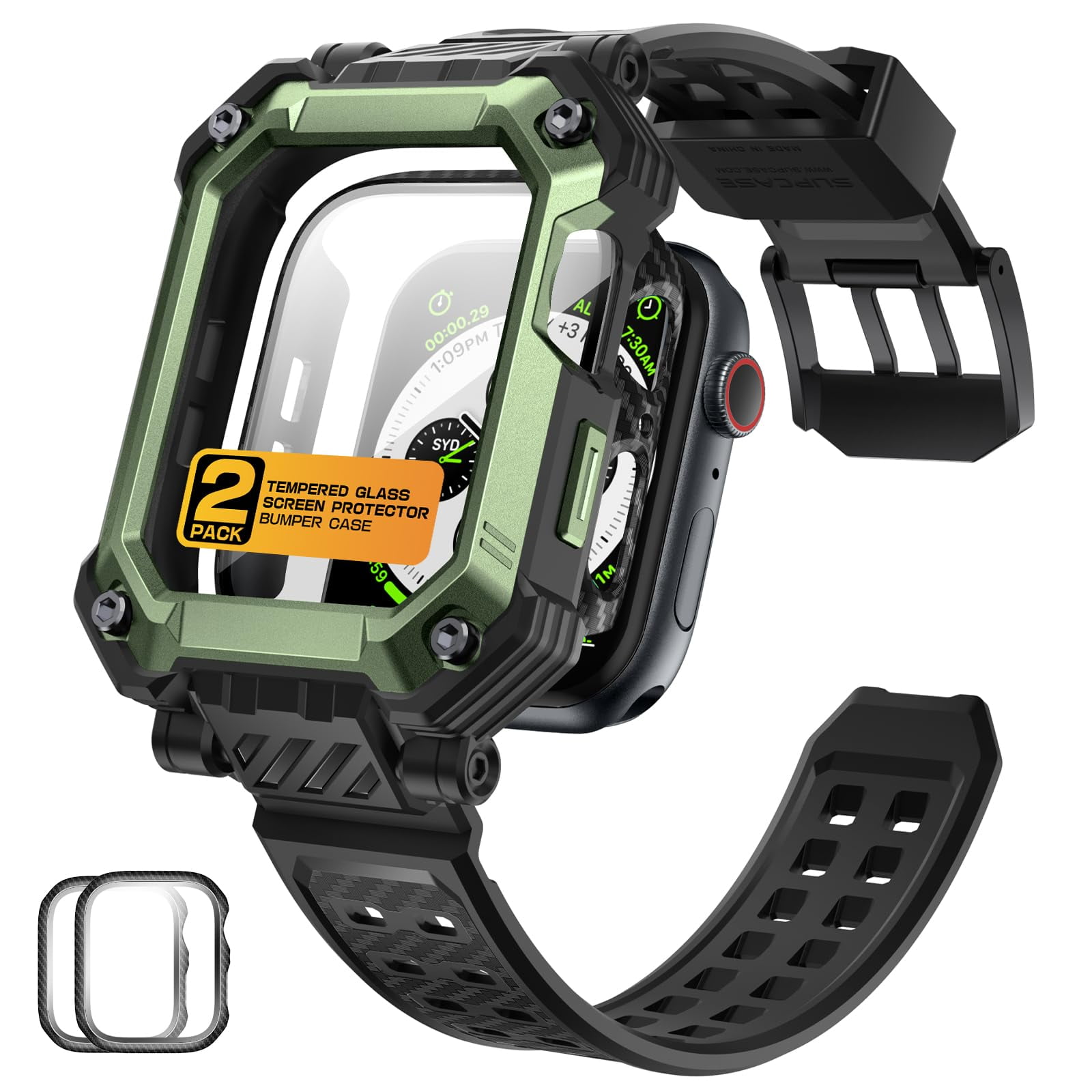 SUPCASE Unicorn Beetle Pro Case with Band for Watch Series 8/7/6/5/4/SE ...