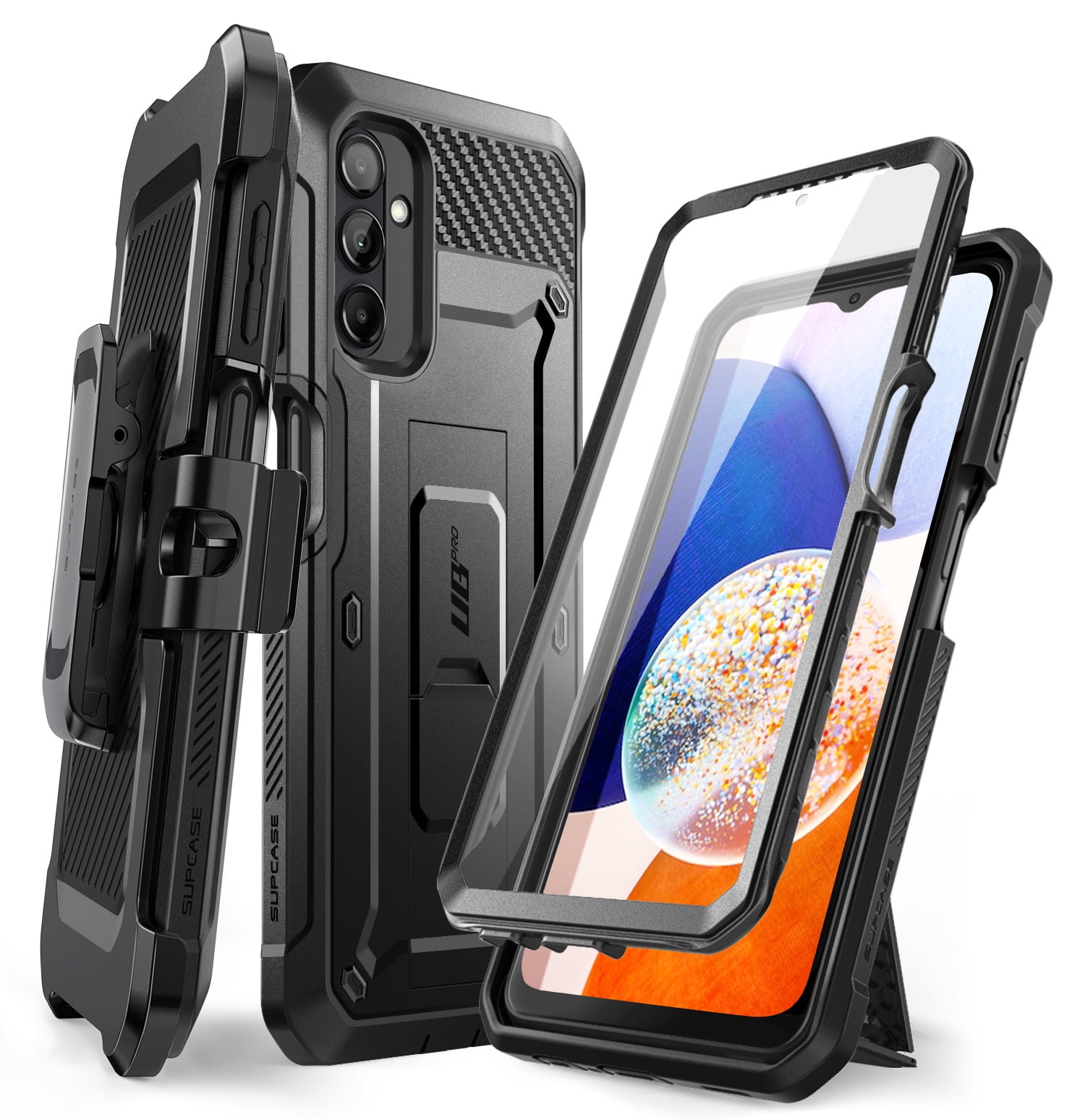 SUPCASE Cover: Unicorn Beetle Pro for Galaxy A14 5G (2023), Rugged Case with Belt-Clip ...