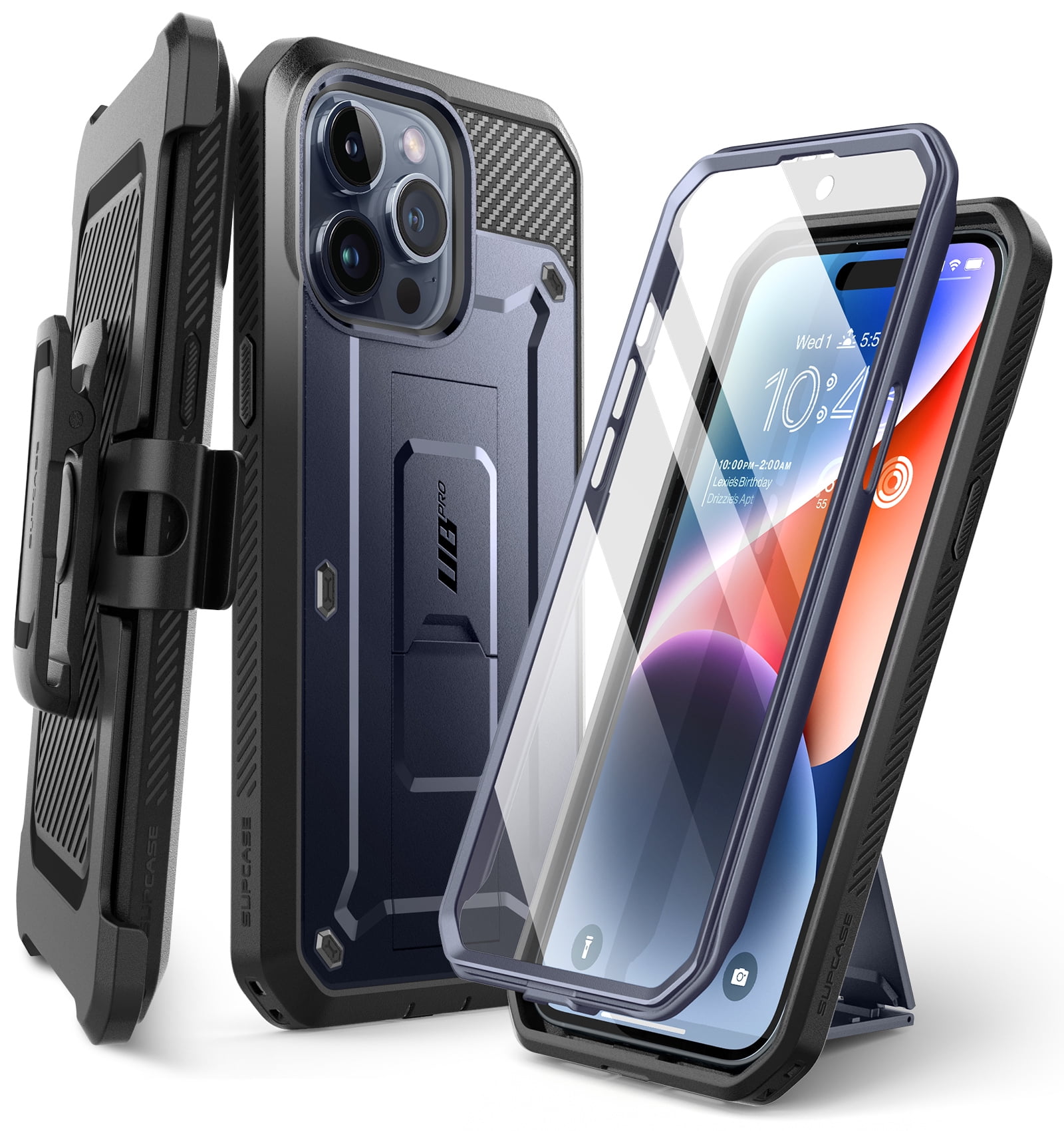 SUPCASE Unicorn Beetle Pro Case for iPhone15 Pro 6.1", Built-in Screen ...