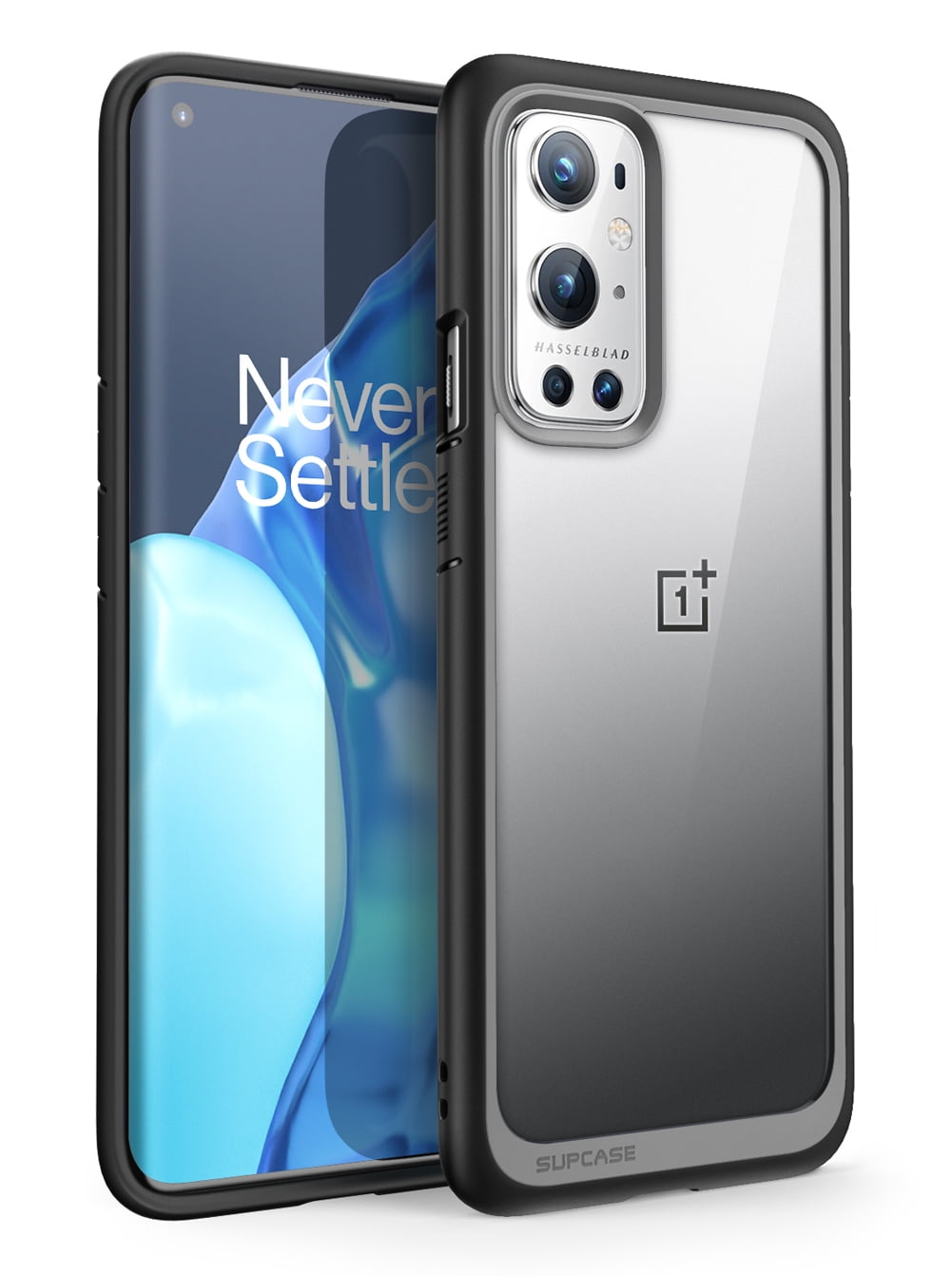 SUP OnePlus 9 Pro Unicorn Beetle Style Clear Case-Black - Walmart.com