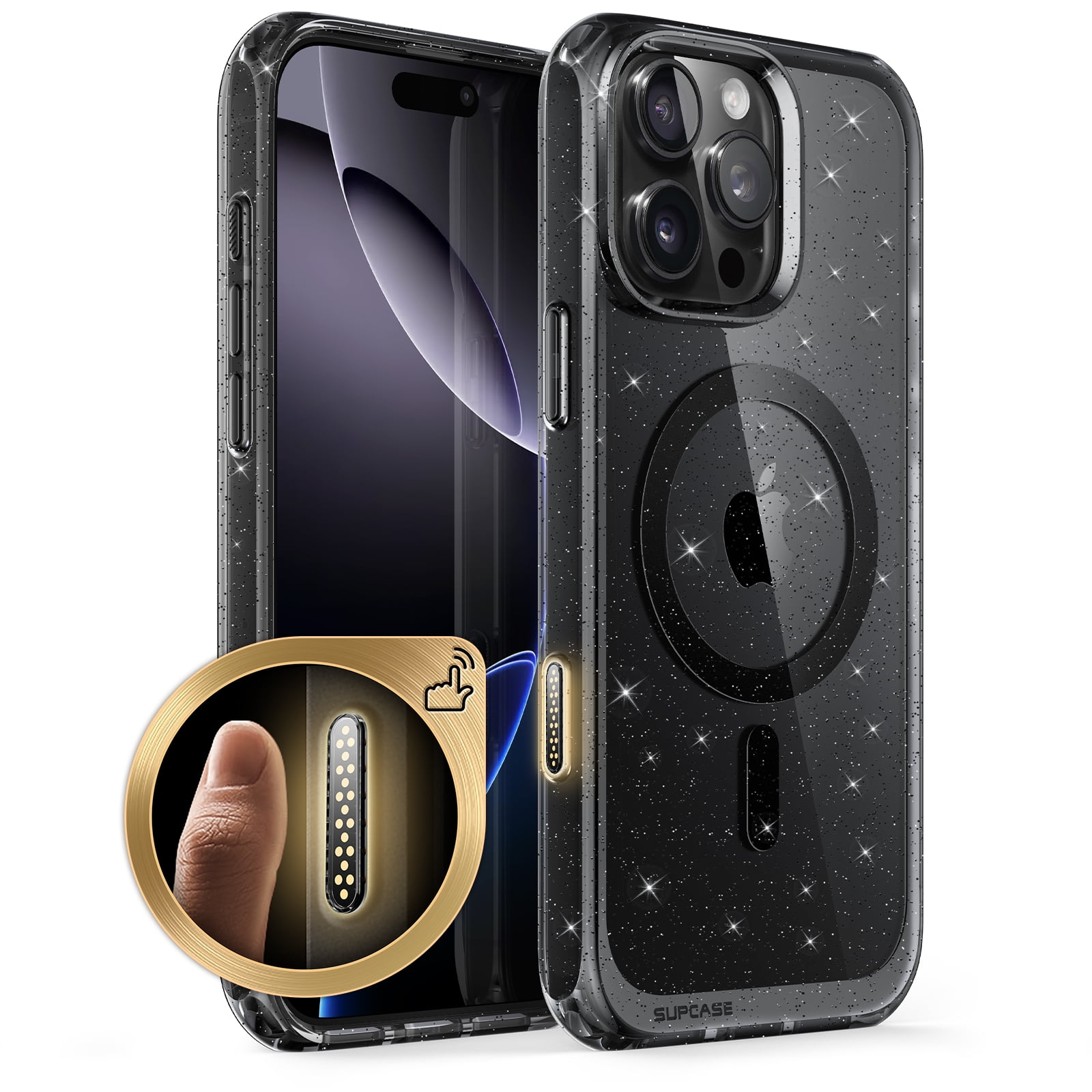 SUPCASE for iPhone 16 Pro Case with Camera Control Capture Button (Unicorn Beetle Mag ...