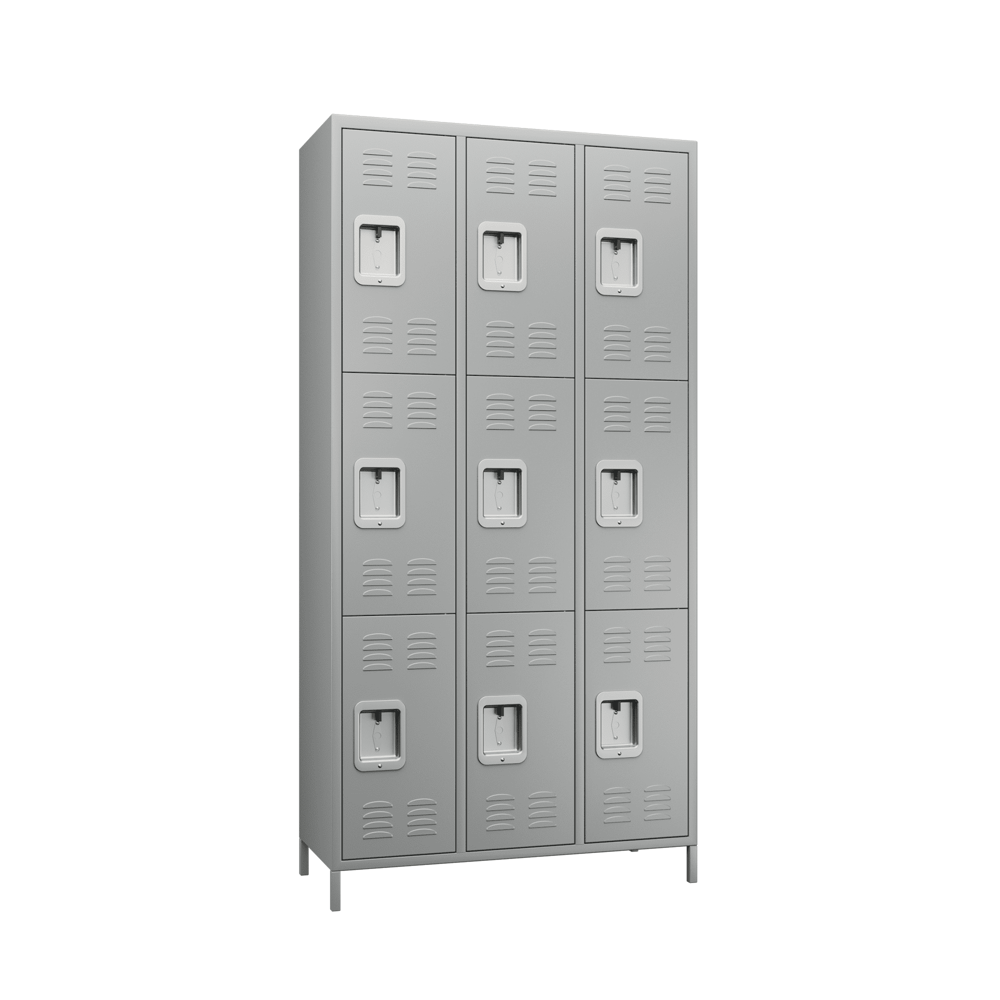 SUPEER 9 Doors Metal Storage Locker, 72" H Employees Lockers Storage ...