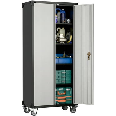 Seville Classics UltraHD Heavy Duty Rolling Cabinet Workbench Table w ...