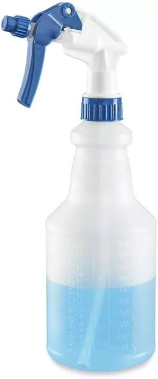 SUPER+ 24 Oz Empty Spray Bottles 4 Pack – Adjustable Nozzle, Leak Proof ...