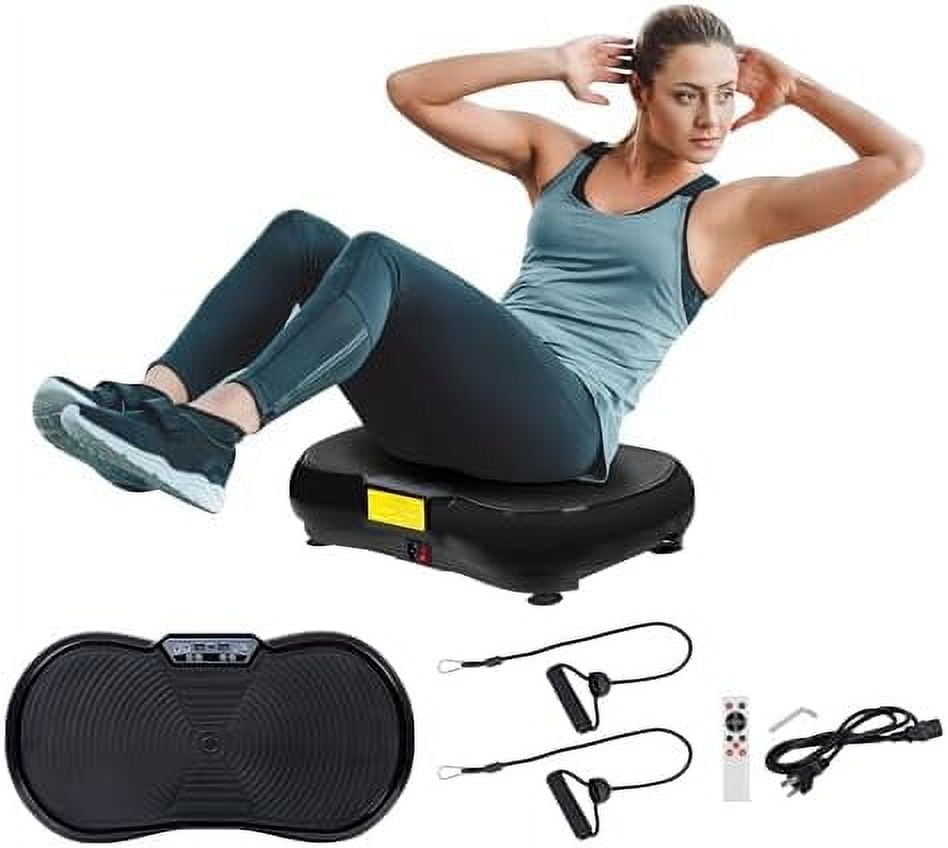Pro Vibration Plate Exercise Machine - Whole Body Workout Vibration ...