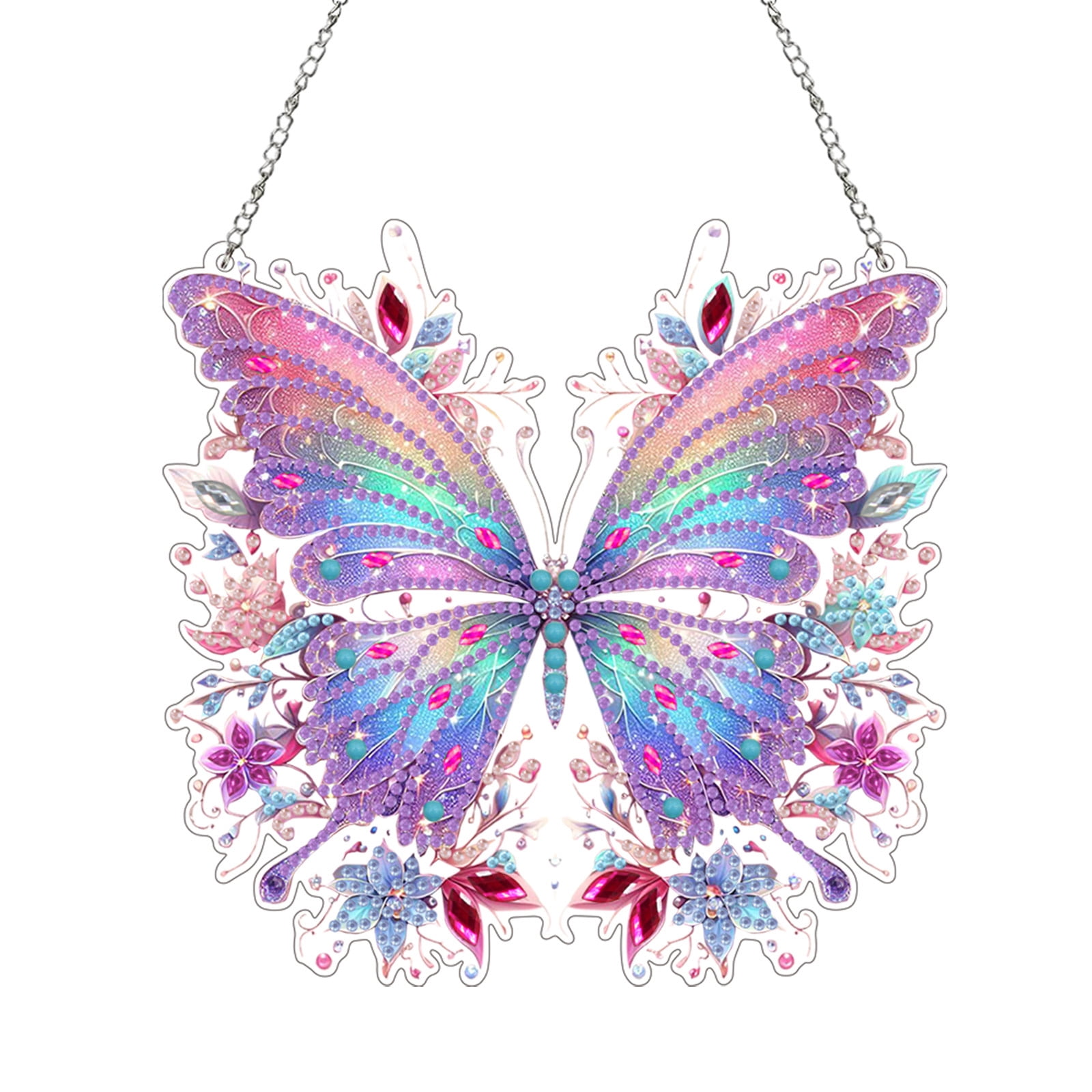 SUPER DIY Dot Diamond Pendant Diamond Art Painting Creative Design Pvc ...