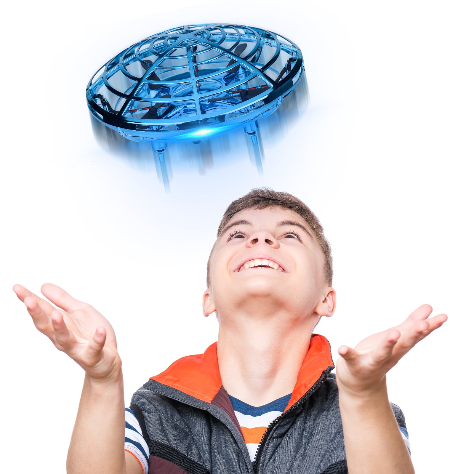 Super Joy Hand Operated Drone for Kids and Adults, Small UFO Flying ...