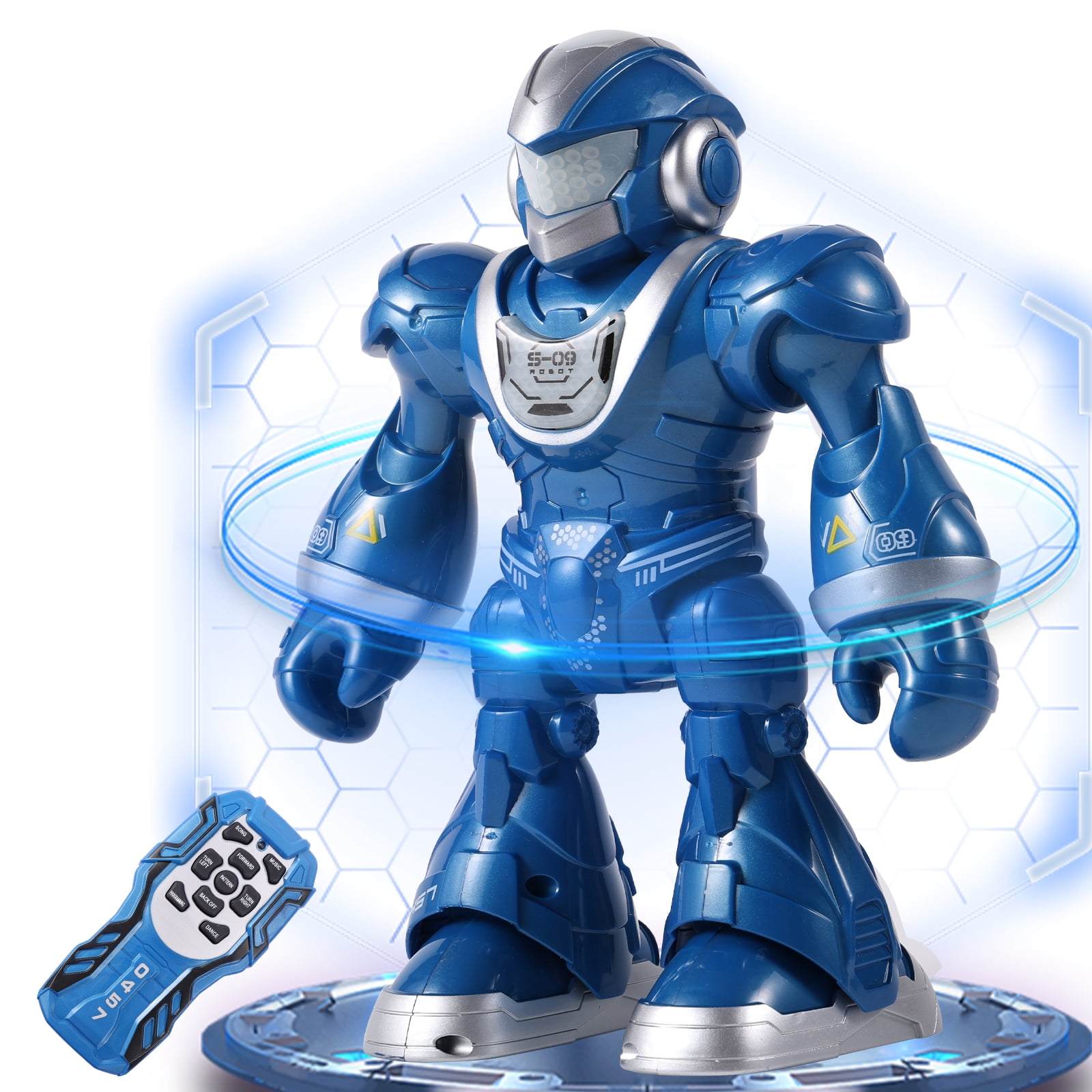 SUPER JOY Remote Control Robot Gifts for Kids, Dancing Intelligent ...