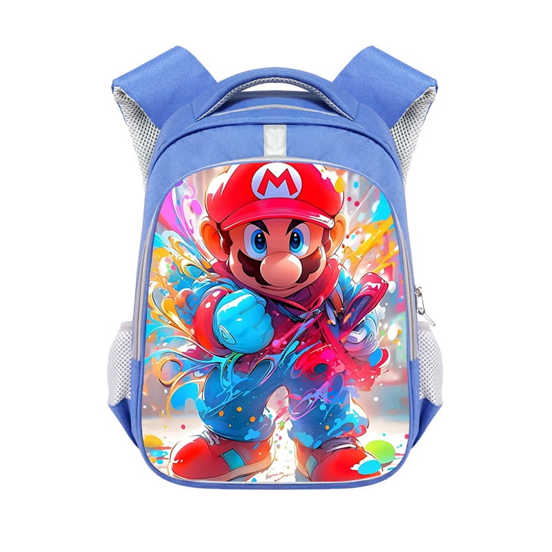 SUPER-MARIO Anime Backpack for Women/Women/Teen, Work Business ...