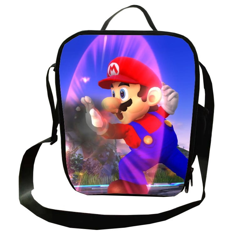 SUPER-MARIO Lunch Bag for Mens Womens Fashion Lunch Cooler Bags Anime ...