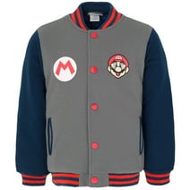 Nintendo Super Mario Bomber Jacket Boys, Mario and Luigi (Sizes 4-18 ...