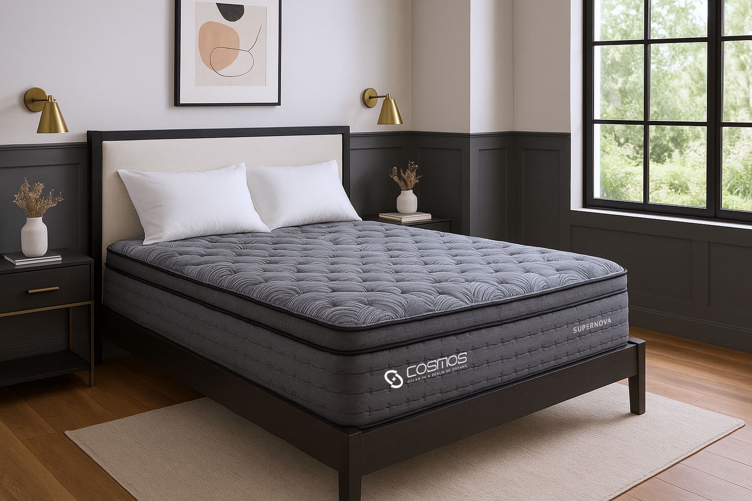 SUPER NOVA QUEEN POCKET+FOAM ENCASED CORE 14" - Walmart.com