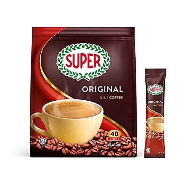 Office Breakroom 3 in 1 Instant Coffee - 800g, 40 Sticks - Walmart ...