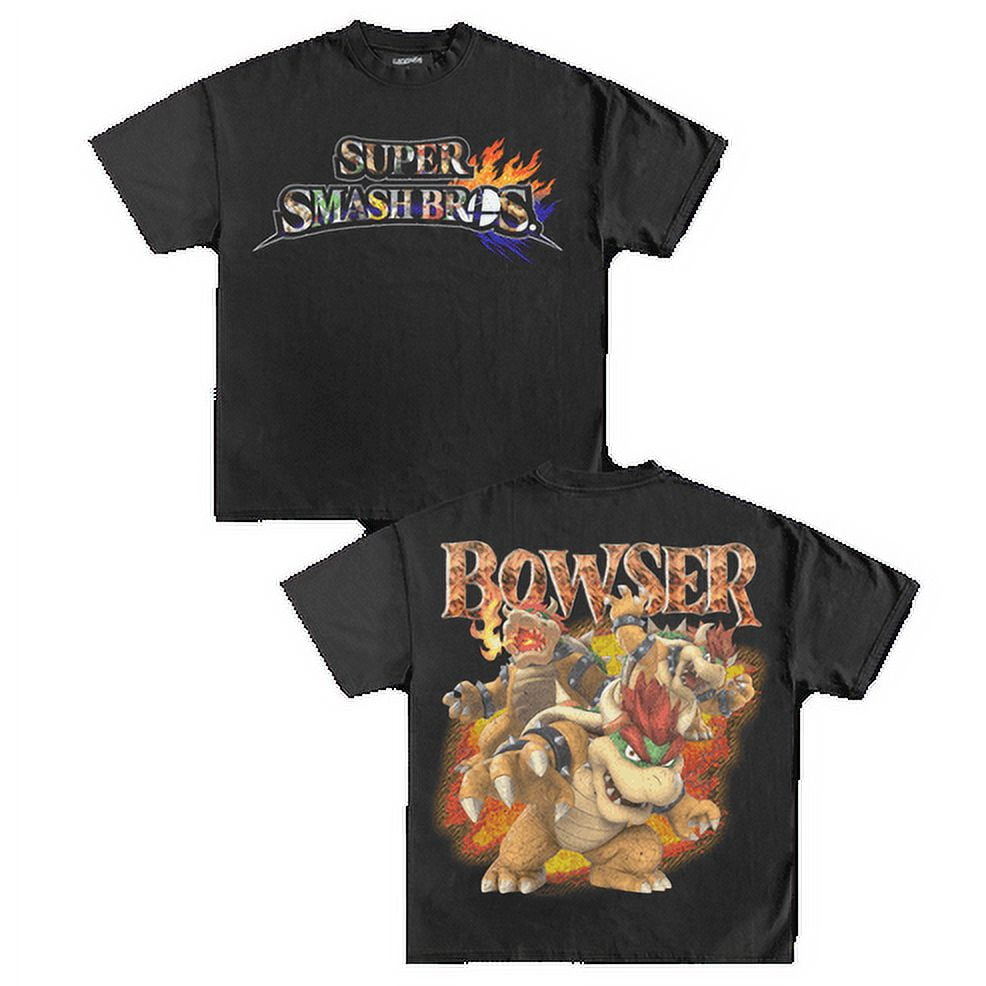 SUPER SMASH BROS BOWSER TEE (Double) - Walmart.com