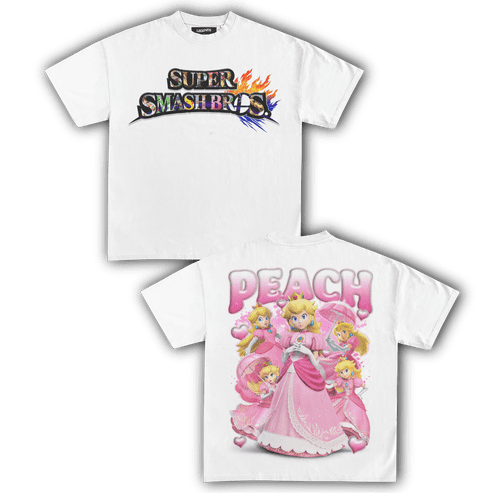 SUPER SMASH BROS PEACH TEE (Double) - Walmart.com