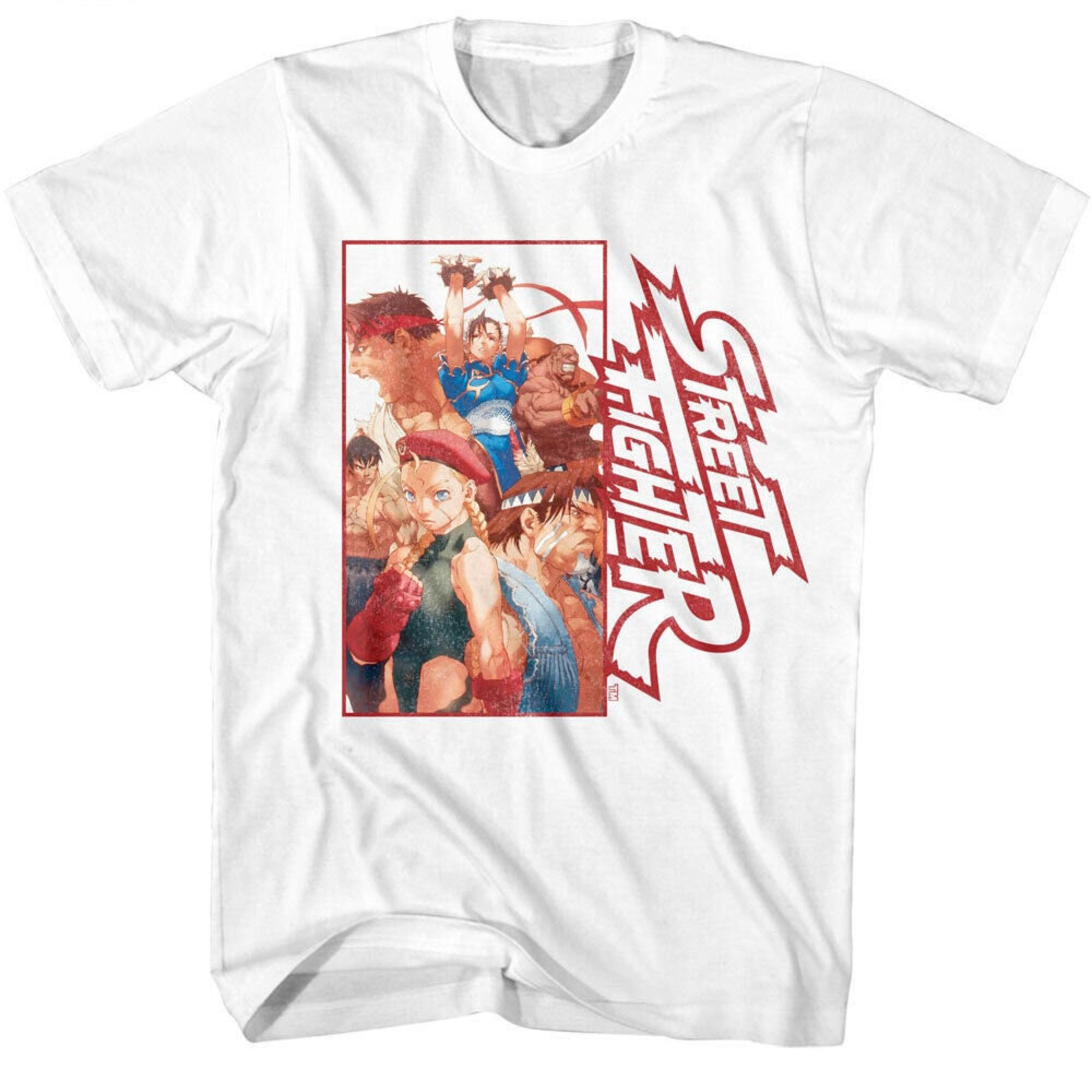 SUPER Street Fighter T-Shirt Best Characters Capcom - Walmart.com