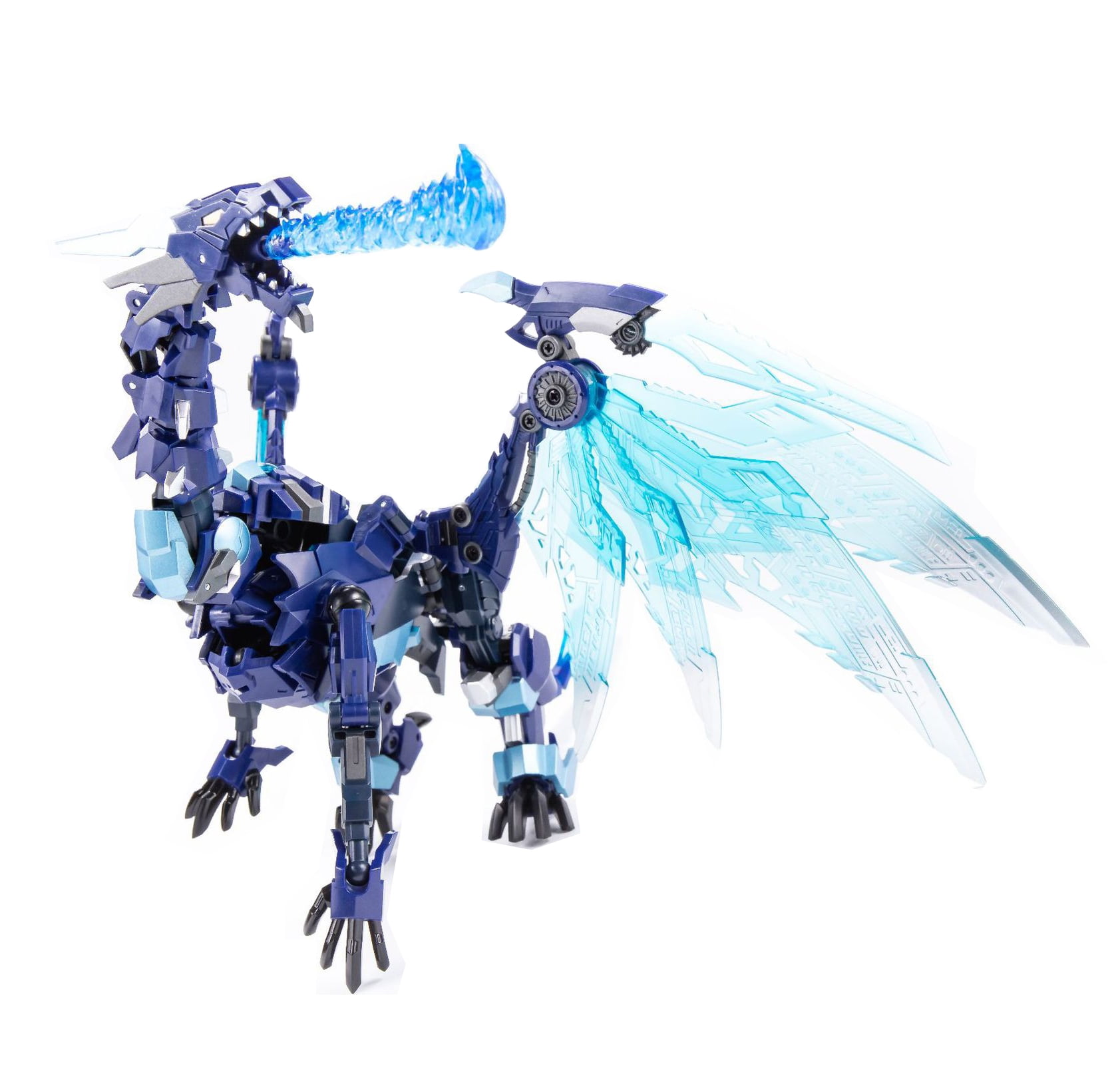 SUPER10 Dragonius, Blue Freeze Devi Collectible Toys Animals to Robot ...