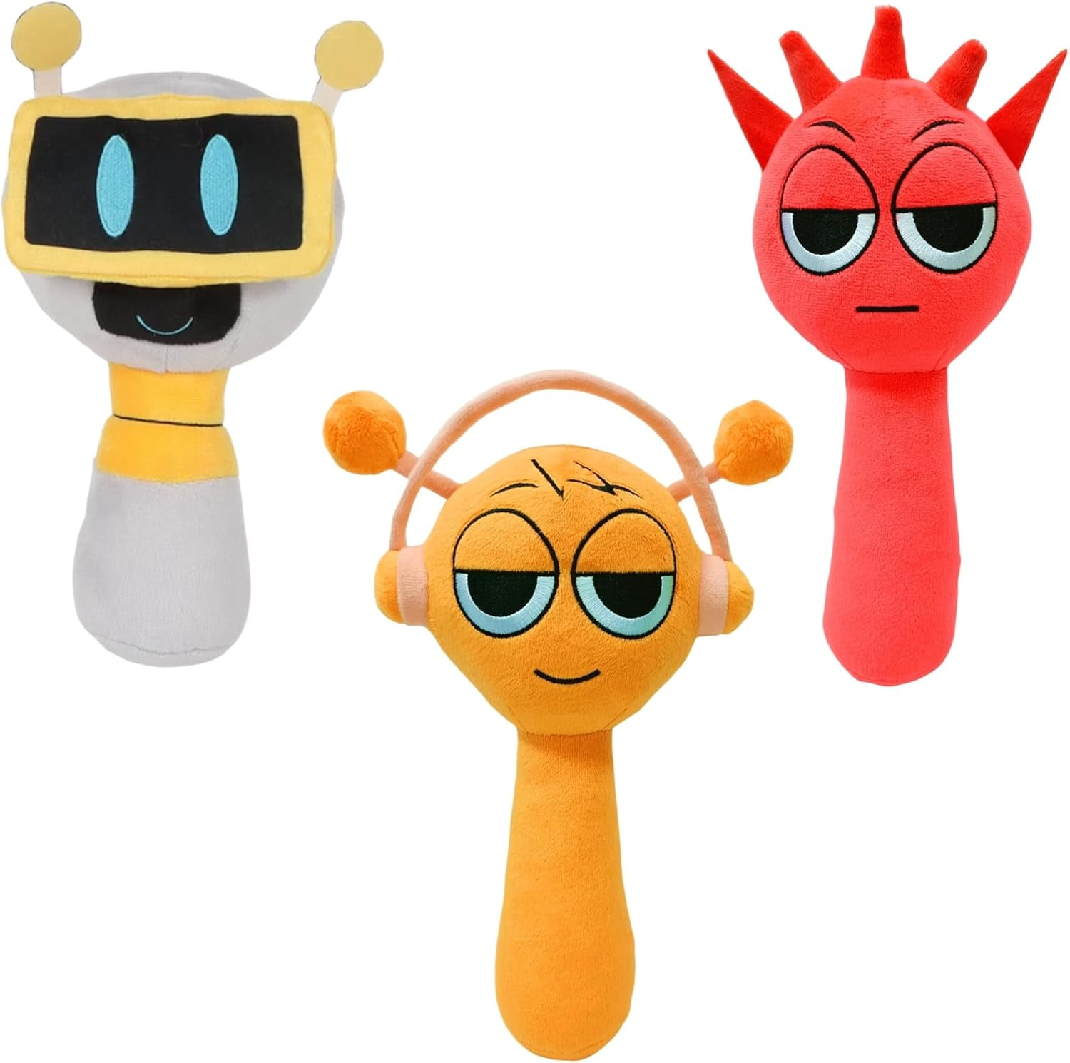 SUPERBE 2024 New Sprunki Plush, 10in Sprunky Wenda Gray Plushies Doll ...