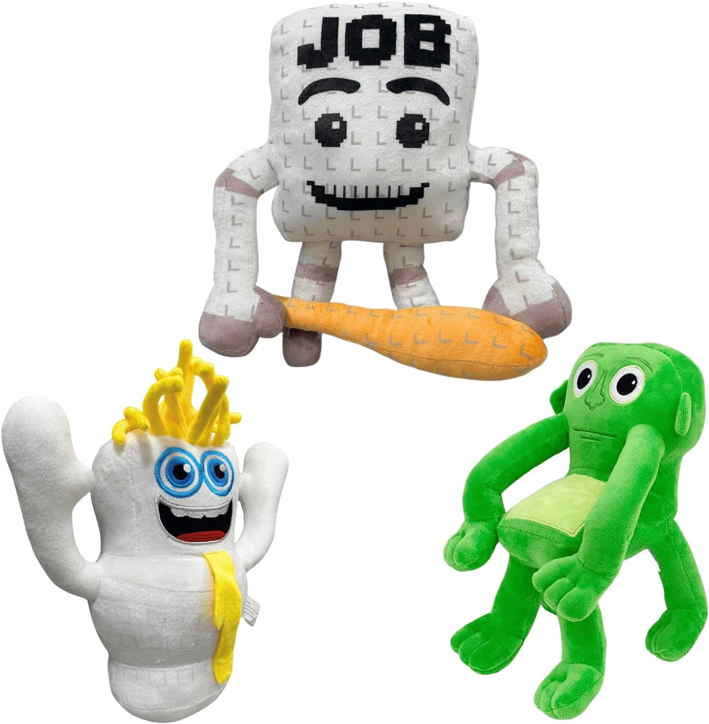 SUPERBE Steal a Brainrot Plush Toys, 3Pcs Brainrot 67 Sammy Strawberry ...