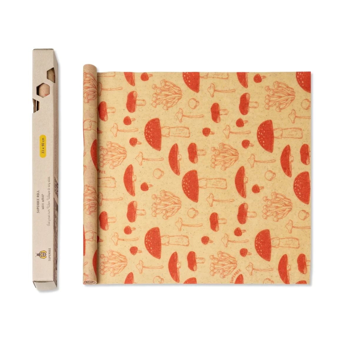 SUPERBEE Beeswax Wrap Roll XL, Reusable Beeswax Wrap for Food, Wrap ...