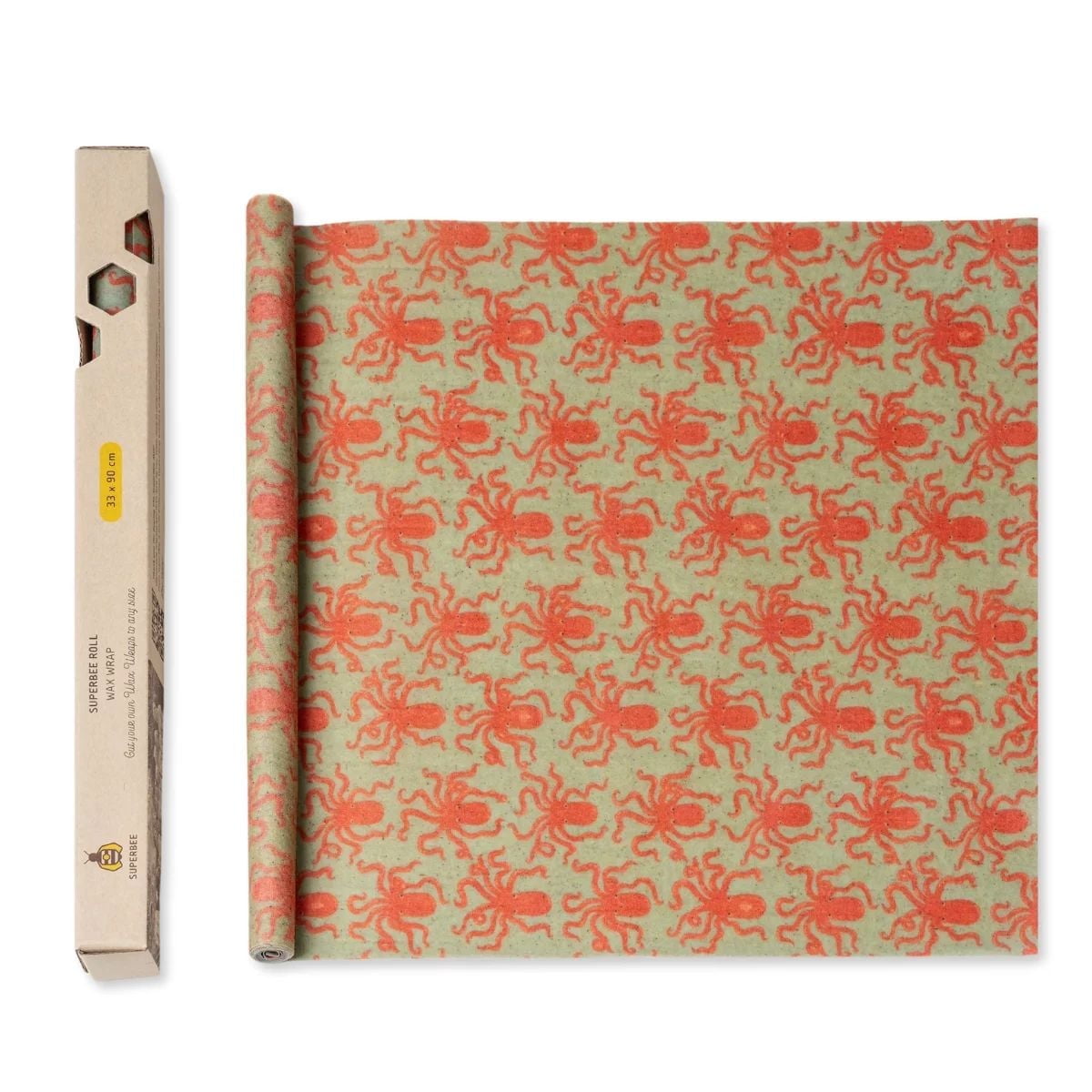 SUPERBEE Beeswax Wrap Roll XL, Reusable Beeswax Wrap for Food, Wrap ...