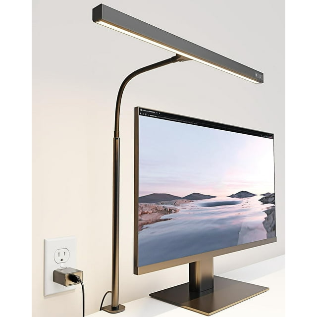SUPERDANNY LED Desk Lamp, Touch Control, Gooseneck Adjustable, for ...