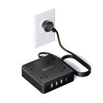 StarTech.com RKPW081915 Rackmount PDU with 8 Outlets with Surge ...