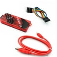 SUPERELE PICKIT2 PIC Kit2 Simulator PICKit 2 Programmer Emluator Red with USB Cable Dupond Wire ...