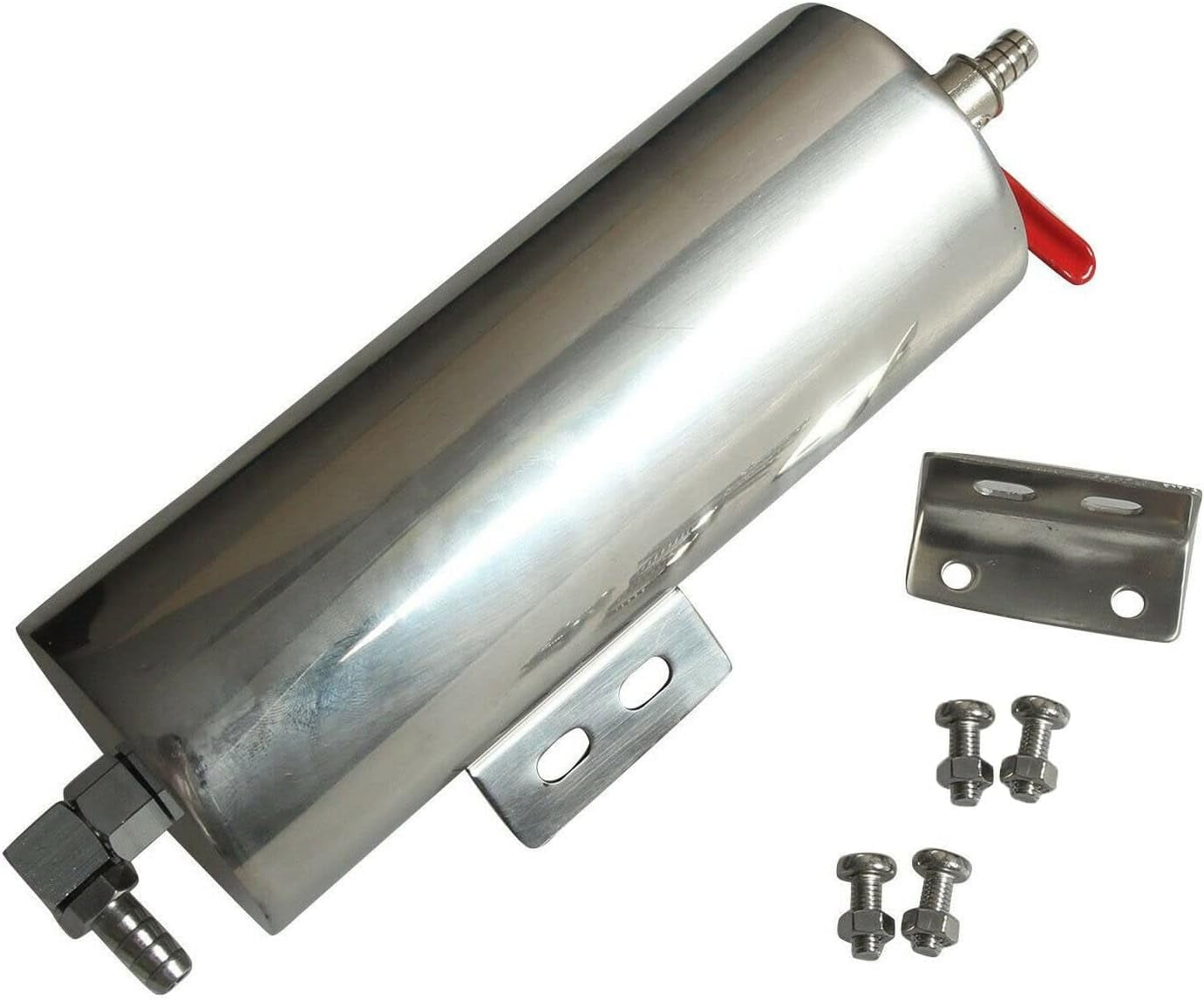 SUPERFASTRACING 3 x 8 Inchs Radiator Overflow Tank Bottle Catch Can ...