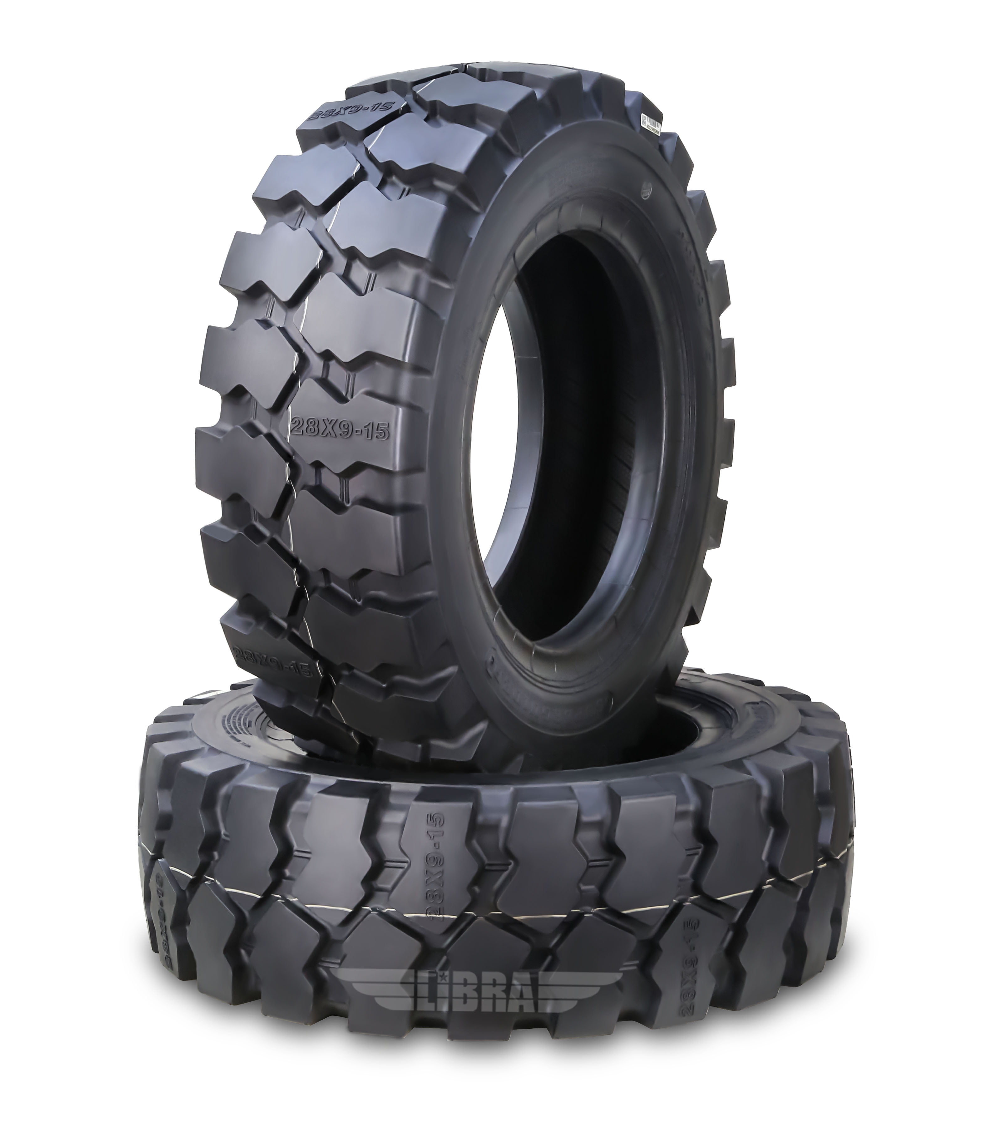 SUPERGUIDER HD Forklift Tire Set, 28x9-15 /14TT, w/Tube Flap 8.15-15 -12030 - Walmart.com