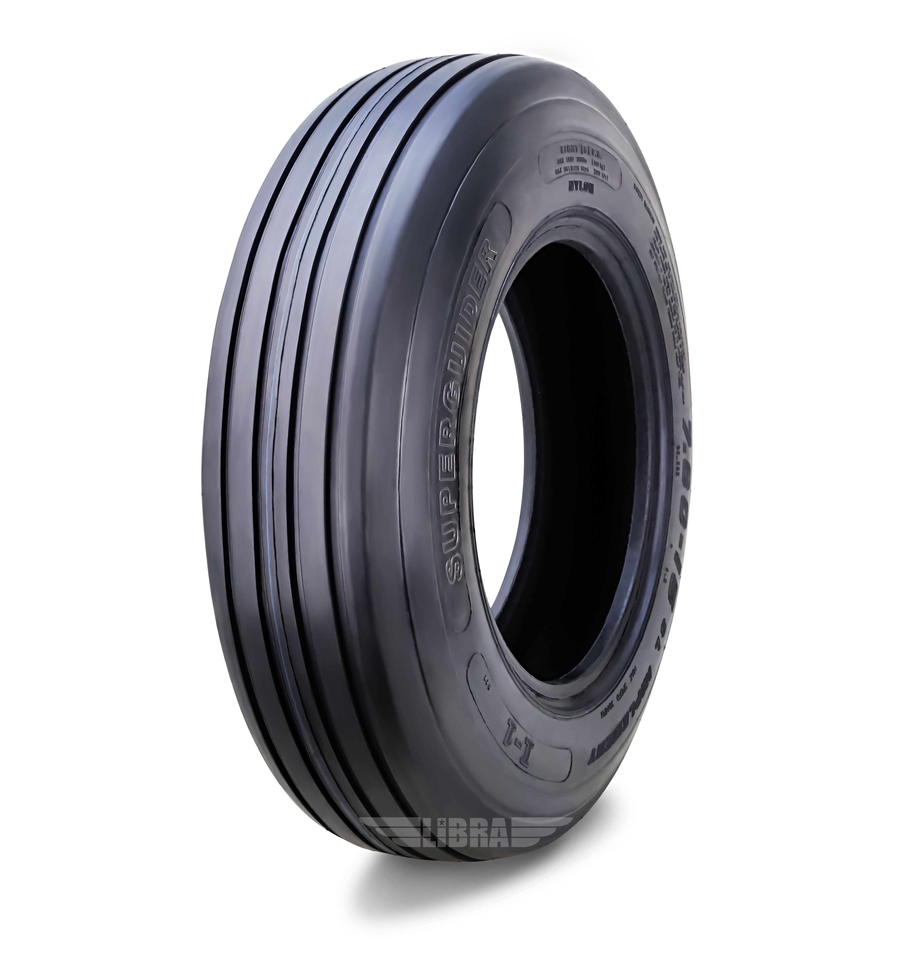 SUPERGUIER Heavy Duty 11L-15 Rib Implement Tire I-1 Pattern 12 Ply ...