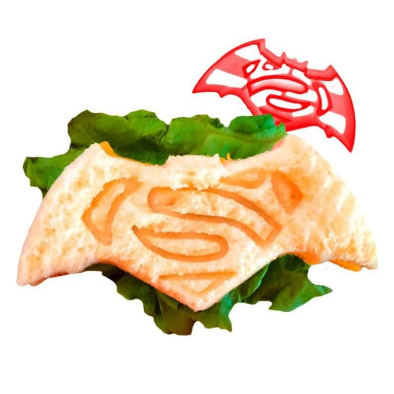 SUPERHERO COOKIE CUTTER MOLD by WNF GROUP - For Extra Fun Baking - Safe ...