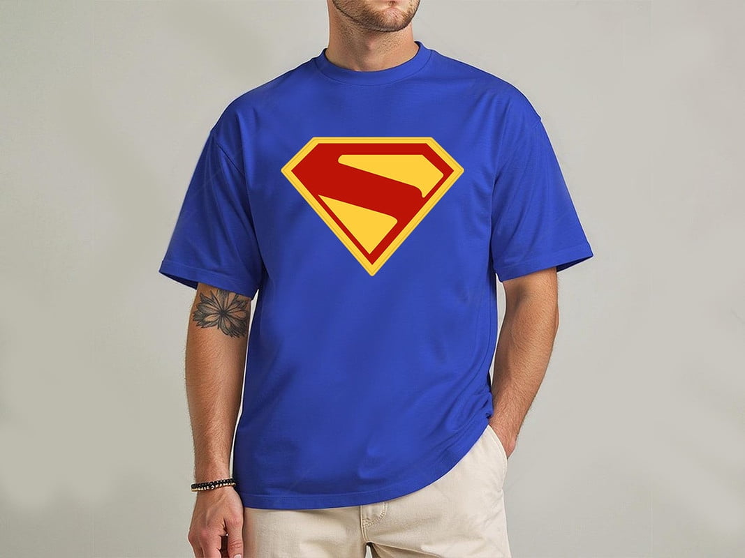 SUPERMAN (2025 Movie) S-Shield T-shirt, New Logo Color Graphic ...