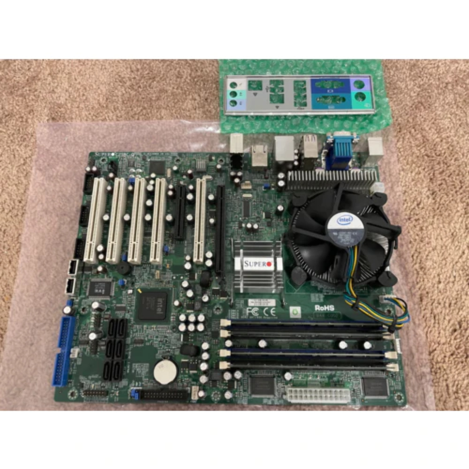 SUPERMICRO C2SBC-Q MOTHERBOARD W/ E8400 3.00GHZ + COOLER, 8GB RAM - Walmart.com